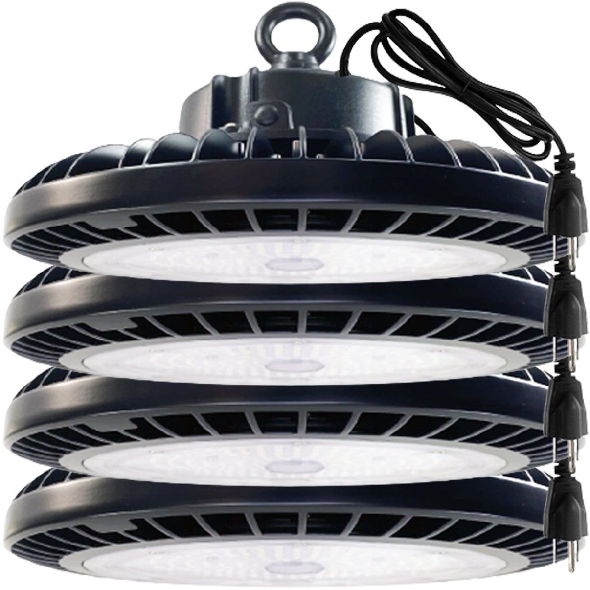 High Bay 200w LED, Canada 5000k Daylight 30000Lm Plug 5ft Warehouse ET ...